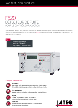 Brochures | Ateq Leaktesting