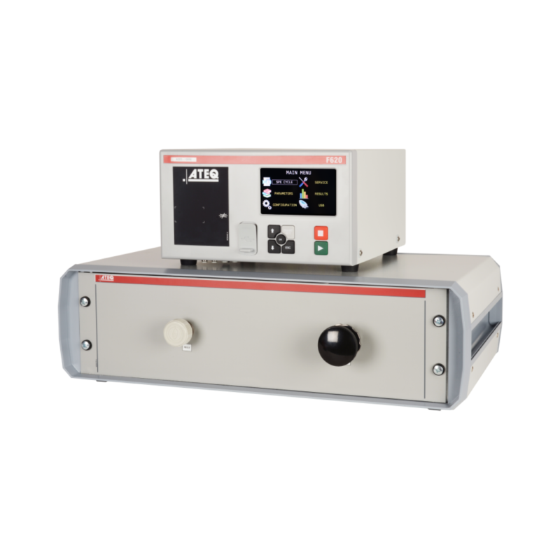 F620LV Leak Test Pressure Decay for large volumes | ATEQ